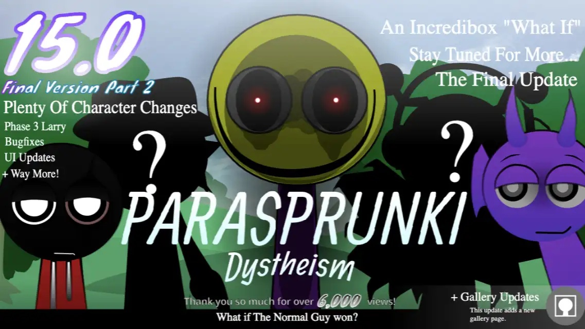 Parasprunki Dystheism: Final Version Part 2 - Spruted Games
