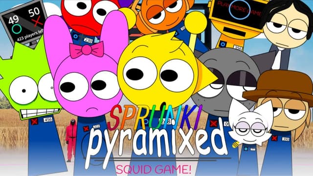 Sprunki Pyramixed But SQUID GAME - Spruted Games