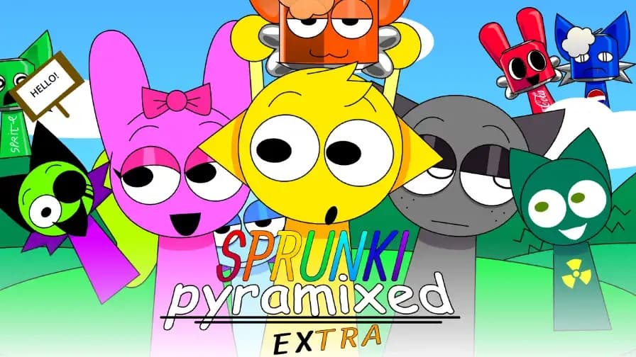 Sprunki Pyramixed EXTRA - Spruted Games