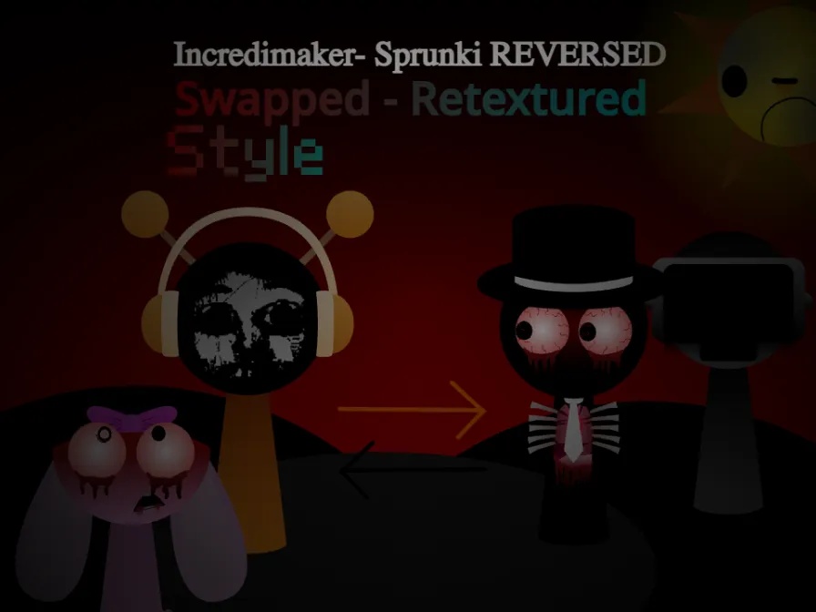 Sprunki REVERSED But Swapped Retextured - Spruted Games